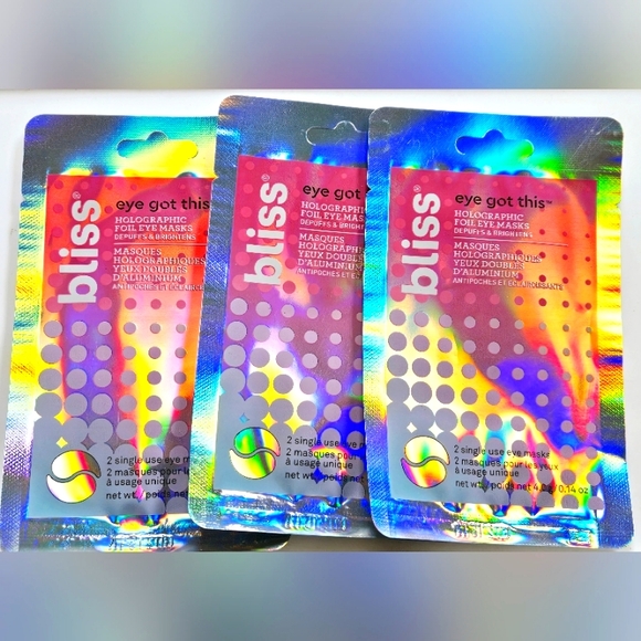 Bliss | Skincare | Nwt 3 Bliss Eye Got This Undereye Holographic ...